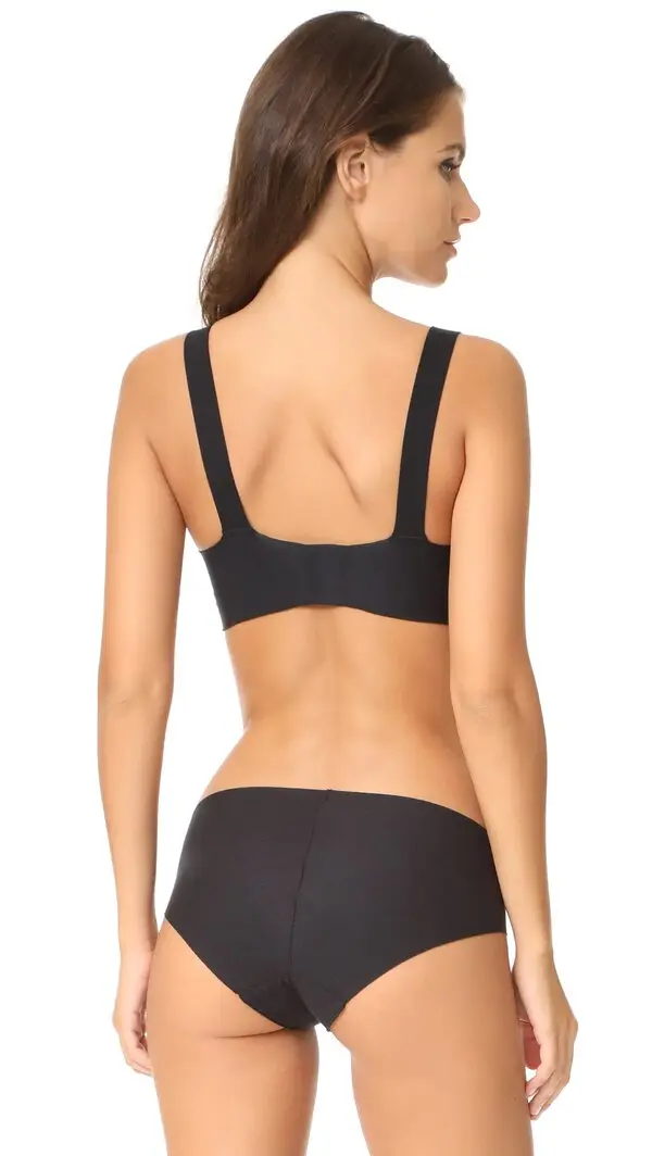 Spanx Smooth Bra-llelujah! Unlined Bralette - Very Black