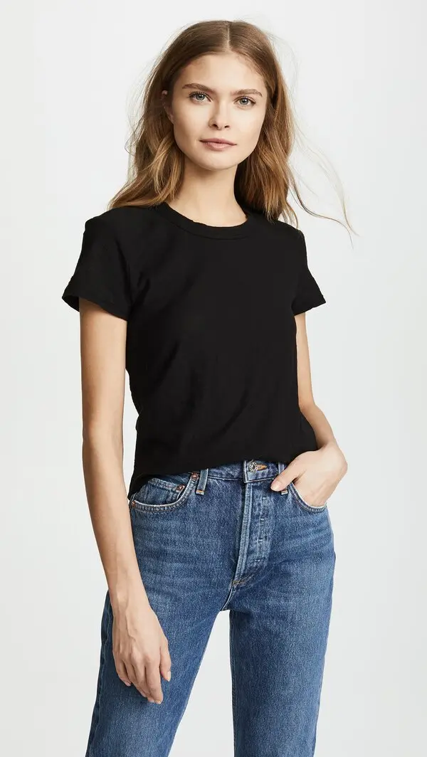 JAMES PERSE Slub Crewneck Tee
