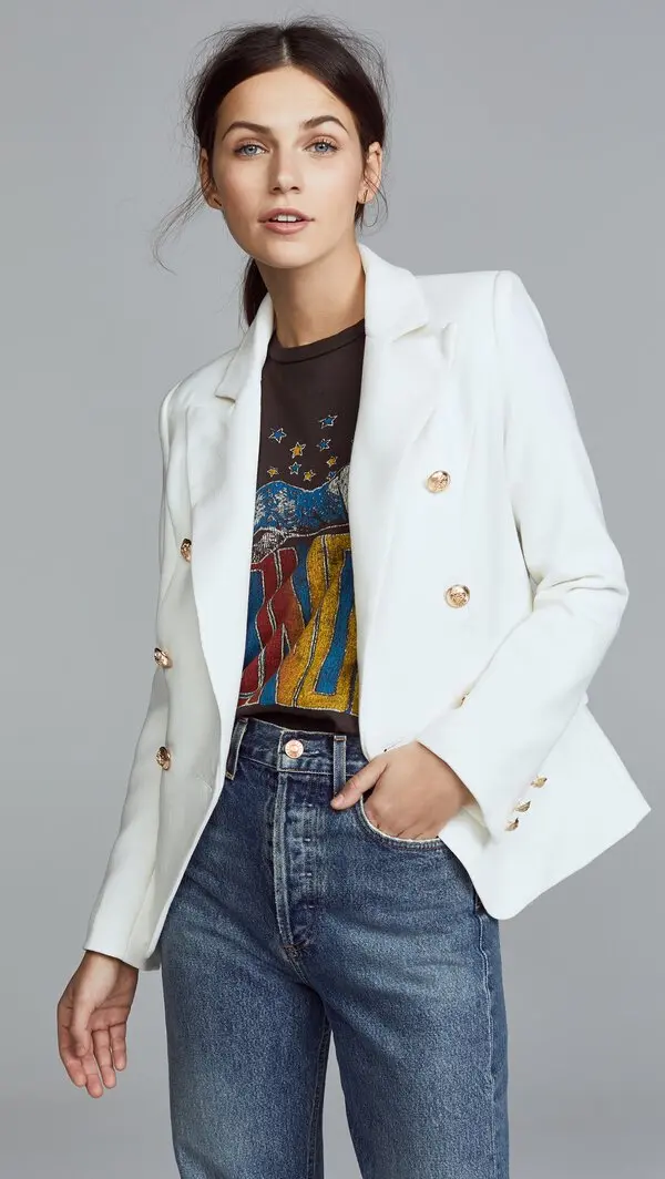 Lioness Palermo Blazer - White