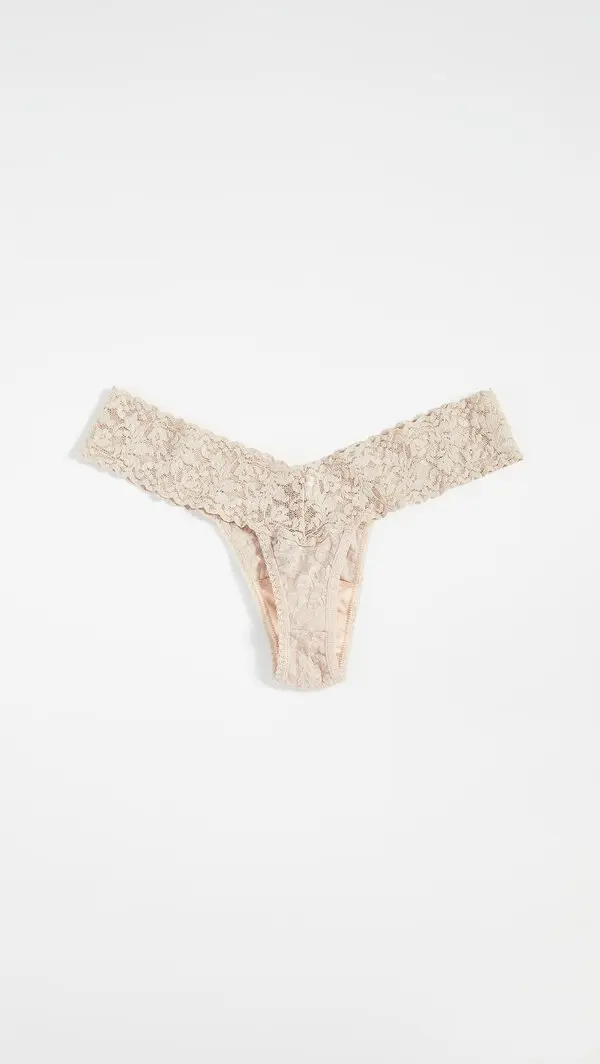 Hanky Panky Signature Lace Low Rise Thong 3 Pack - Multi