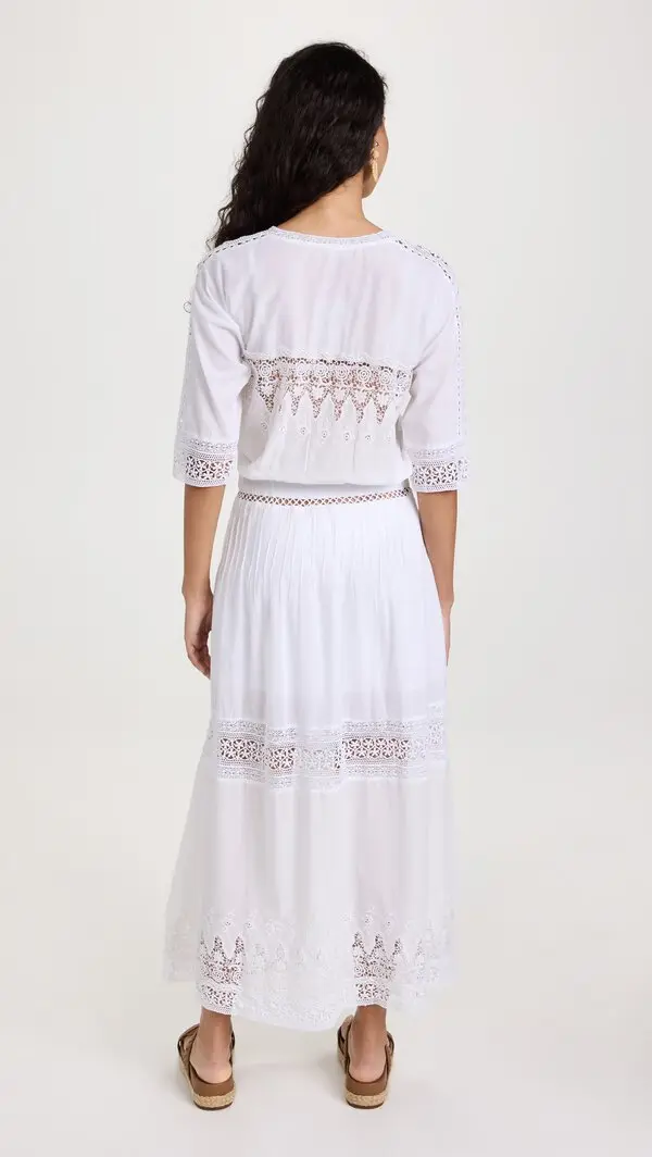 LoveShackFancy Beth Maxi Dress