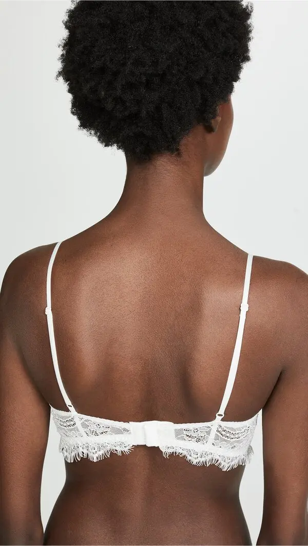 ANINE BING Lace Bralette - Ivory