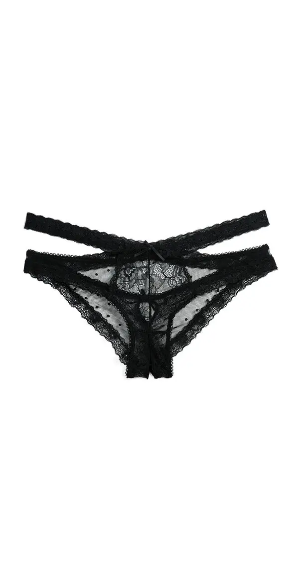 Honeydew Intimates Nichole Lace Panties - Black