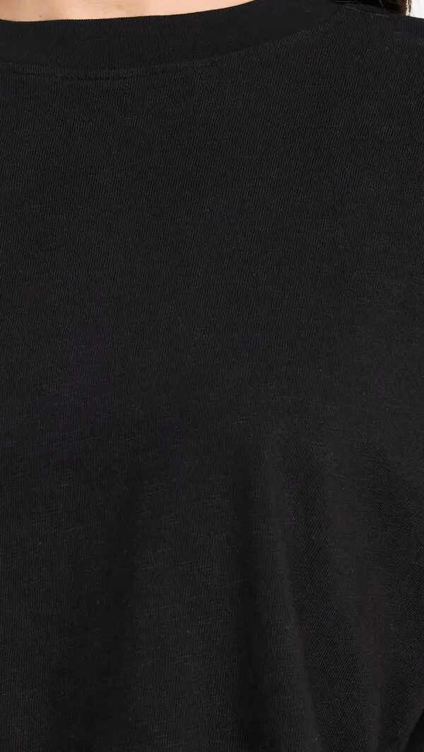 Cotton Citizen Tokyo Crop Tee - Jet Black