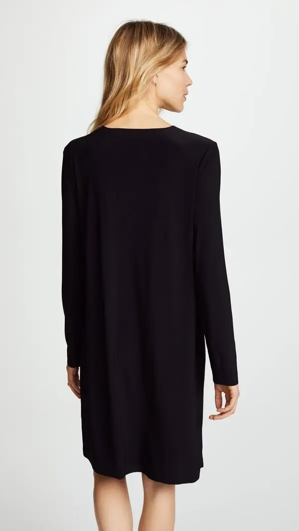 Norma Kamali Kamali Kulture Go Crew Neck Dress
