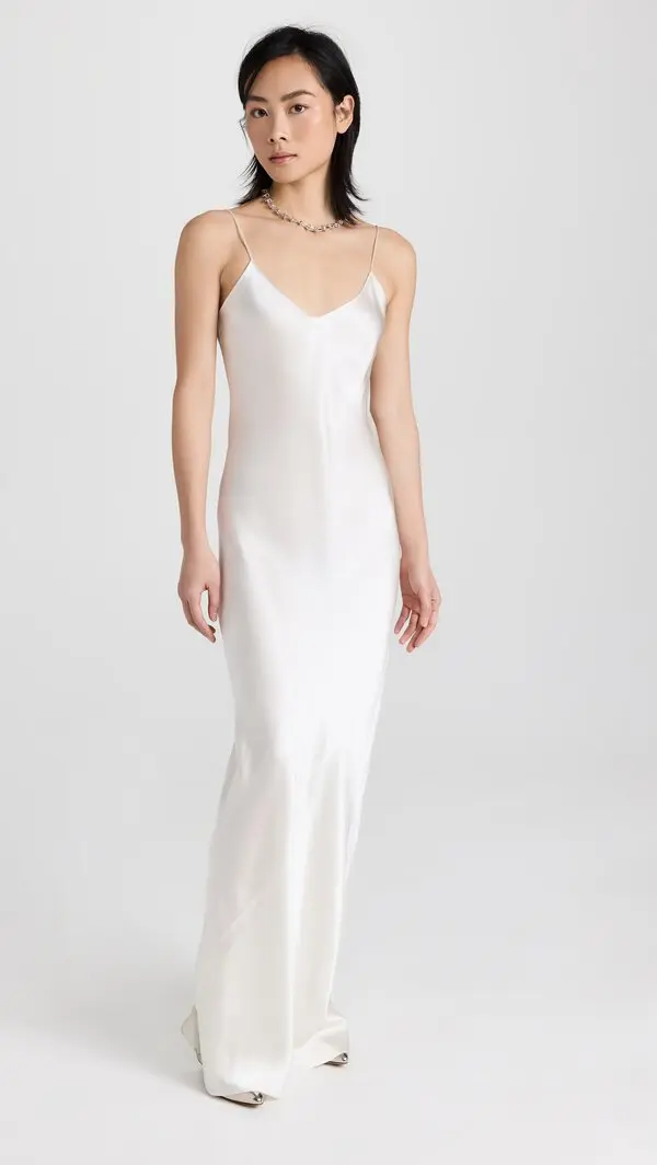 NILI LOTAN Cami Gown - Ivory