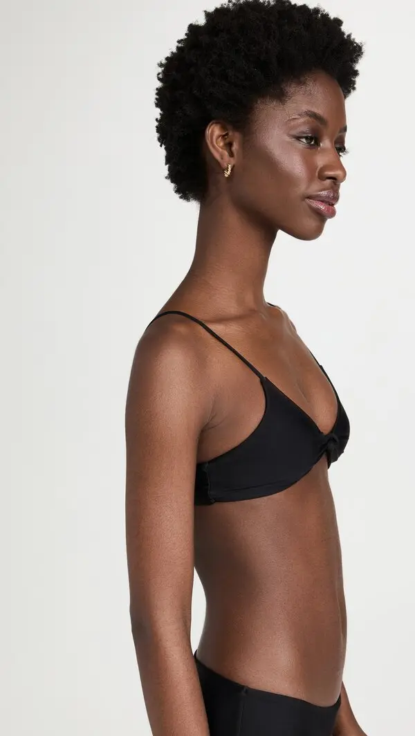 Mikoh Kaloko Bikini Top - Noir