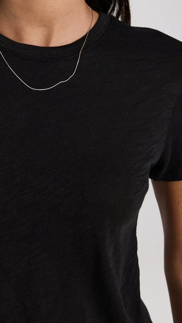 ATM Anthony Thomas Melillo Schoolboy Crewneck T-shirt - Black