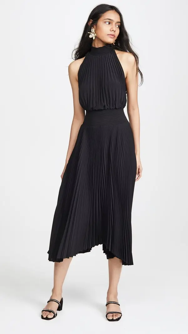 A.L.C. Renzo Plissé Dress