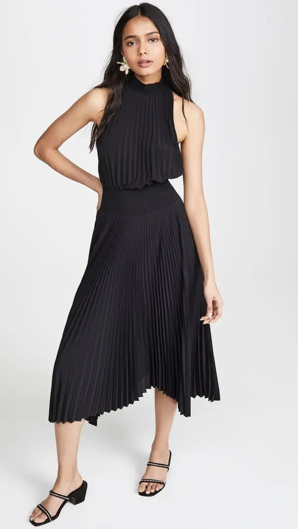 A.L.C. Renzo Plissé Dress