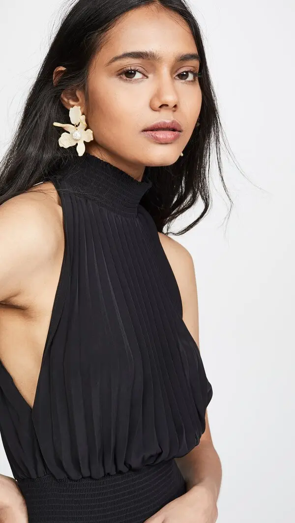 A.L.C. Renzo Plissé Dress