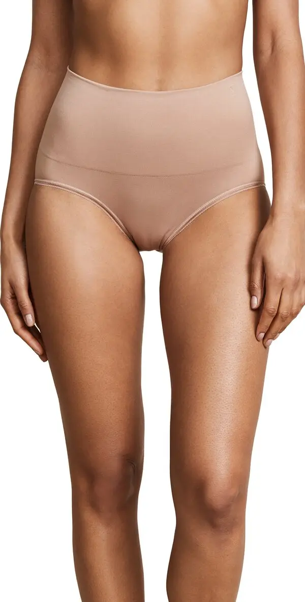 Yummie Seamlessly Shaped Ultralight Briefs - Almond