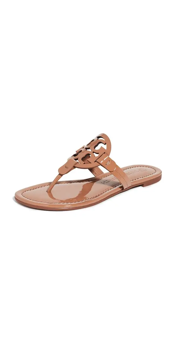 Tory Burch Miller Thong Sandals - Tan