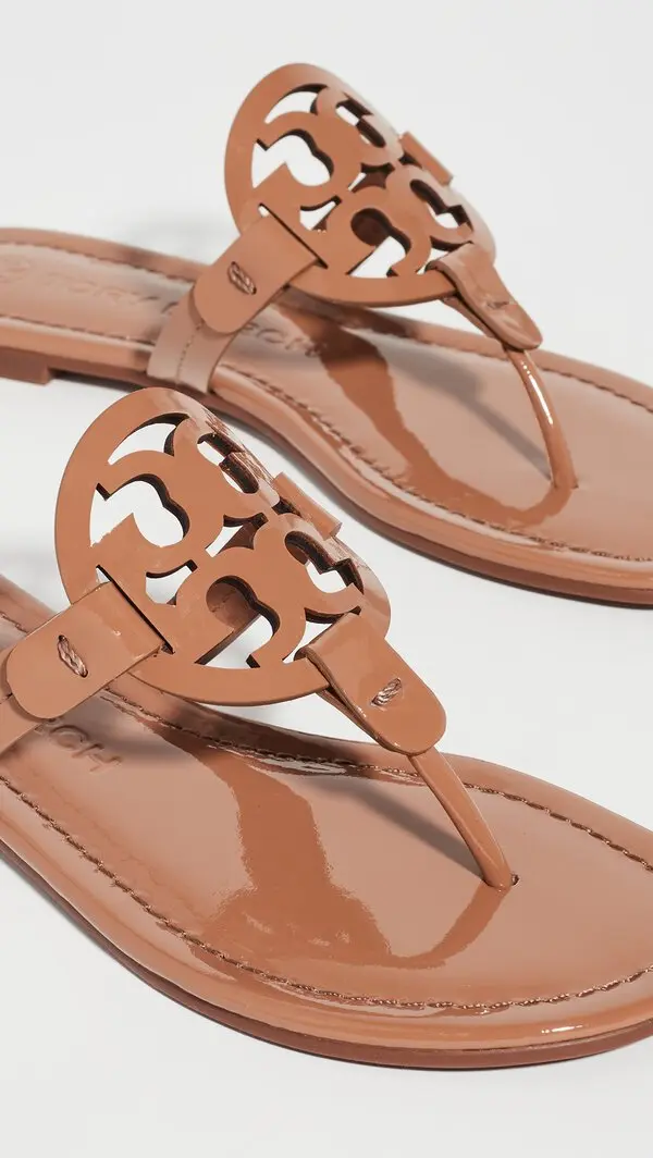 Tory Burch Miller Thong Sandals - Tan