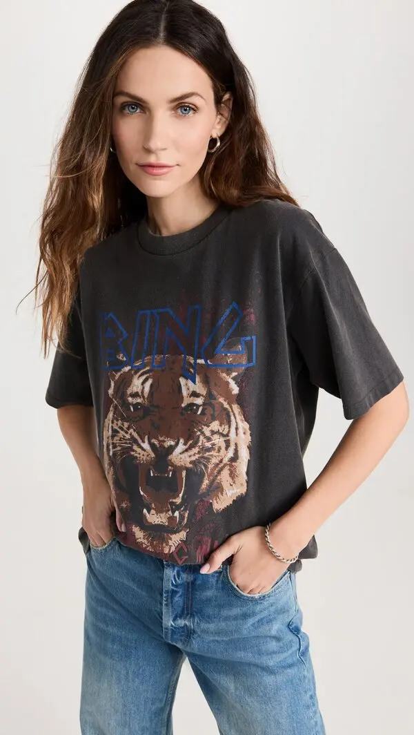 ANINE BING Tiger Tee