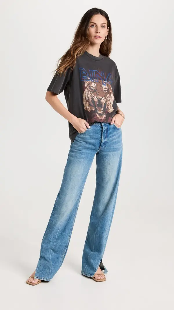 ANINE BING Tiger Tee