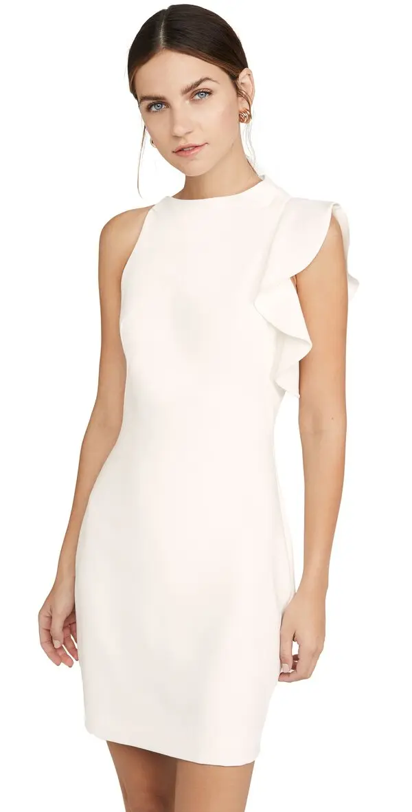 Black Halo Pabla Mini Dress In Porcelain - 80% Off | Editorialist