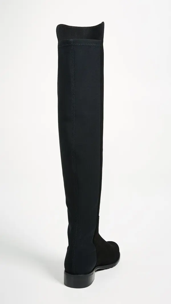 STUART WEITZMAN 5050 Stretch Suede Over-the-knee Boots