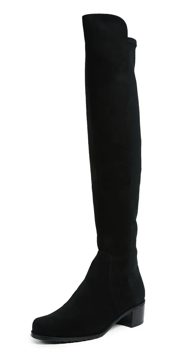 STUART WEITZMAN Reserve Stretch Suede Boots