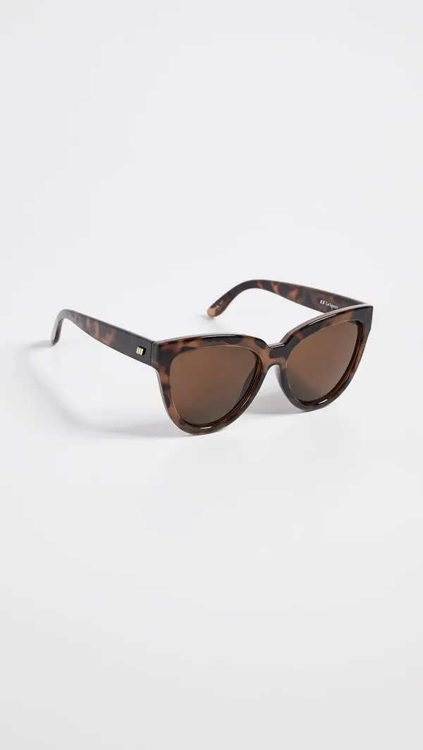 Le Specs Liar Liar Cat Eye Sunglasses - Volcanic Tort/brown Mono
