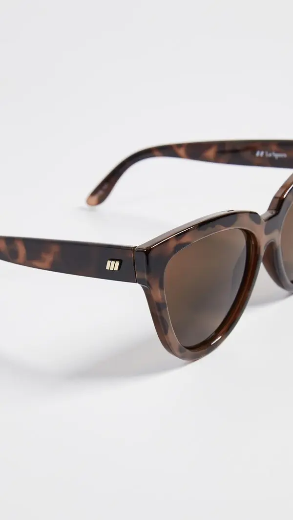 Le Specs Liar Liar Cat Eye Sunglasses - Volcanic Tort/brown Mono