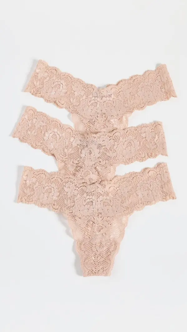 Cosabella Never Say Never Cutie Low Rise Thong 3 Pack