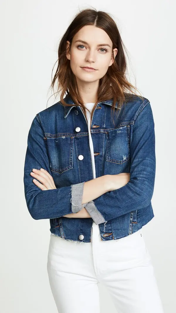 L'Agence Janelle Denim Jacket - Authentique