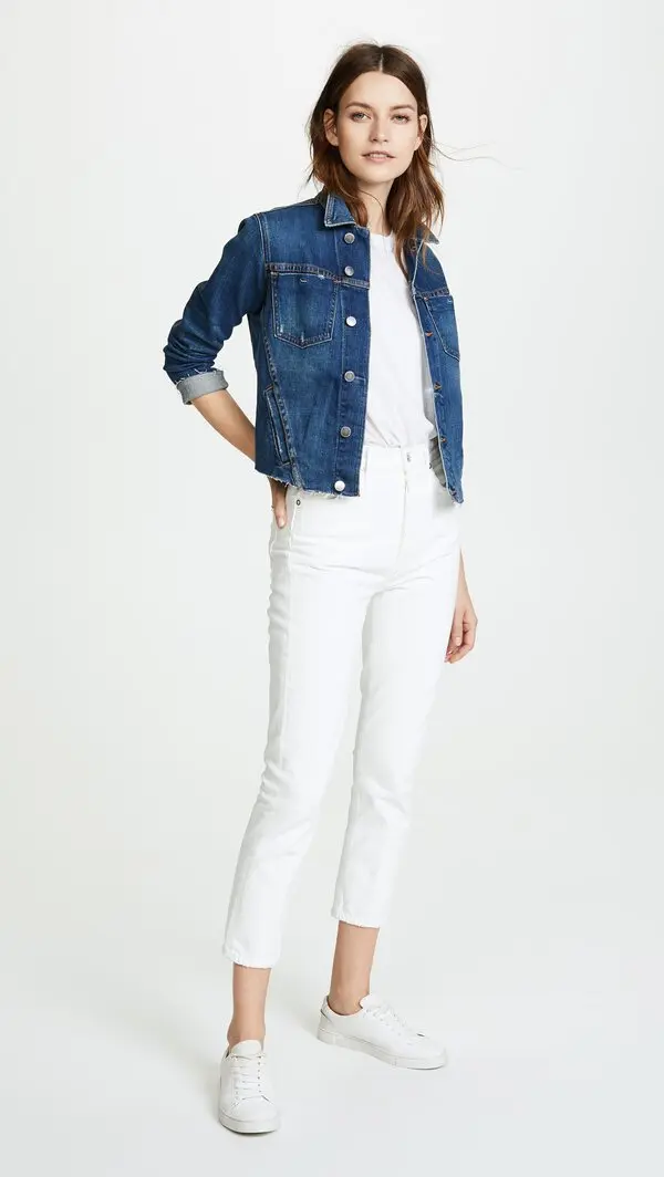 L'Agence Janelle Denim Jacket - Authentique