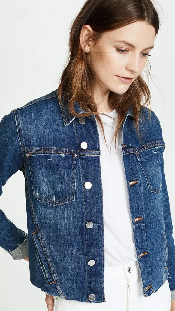 L'Agence Janelle Denim Jacket - Authentique