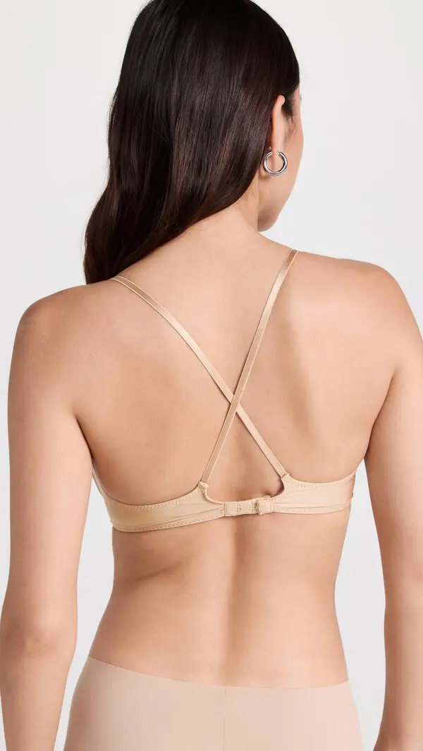 Only Hearts Second Skins Racer Back Bra - Almond