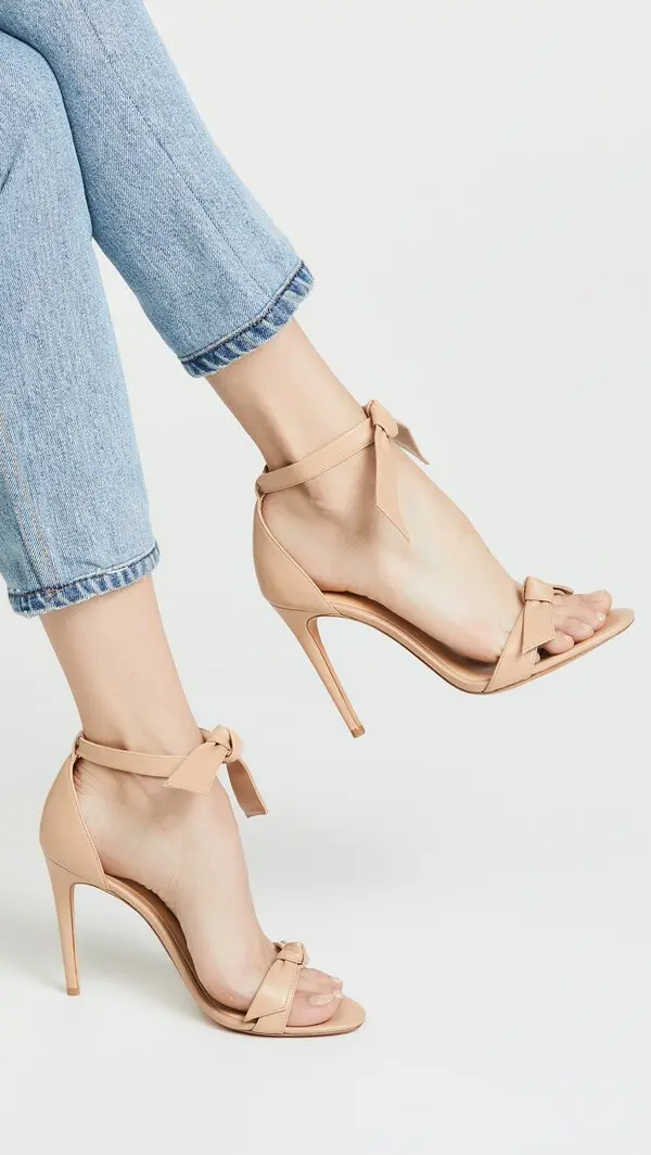 ALEXANDRE BIRMAN Clarita Stiletto Sandals - Honey