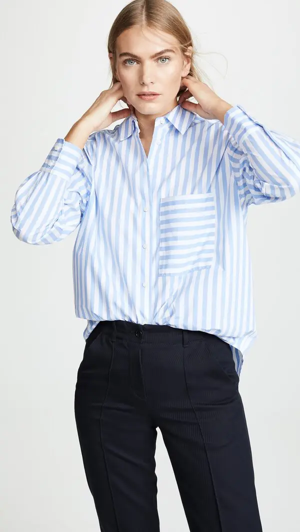 Ayr The Deep End Button-down Shirt