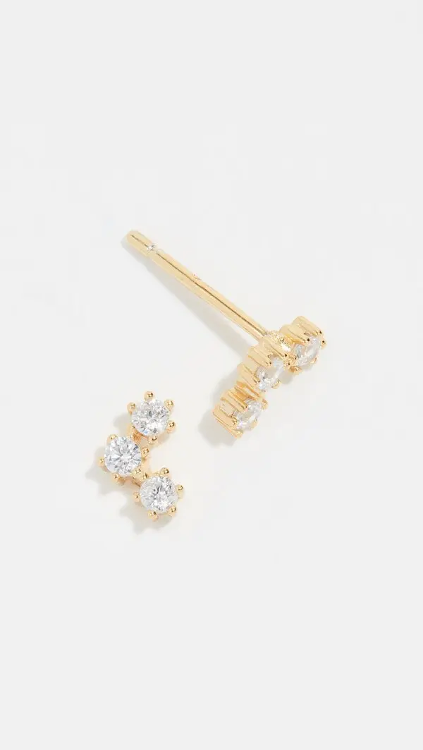 Shashi Trinity Stud Earrings