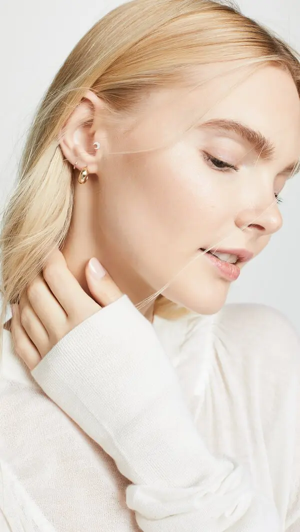 Zoe Chicco 14k Gold Huggie Earrings