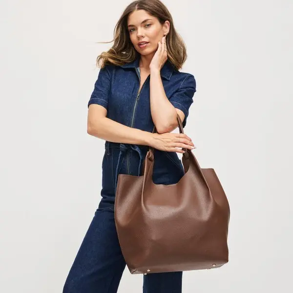 URBAN EXPRESSIONS Maeve Tote - Chocolate