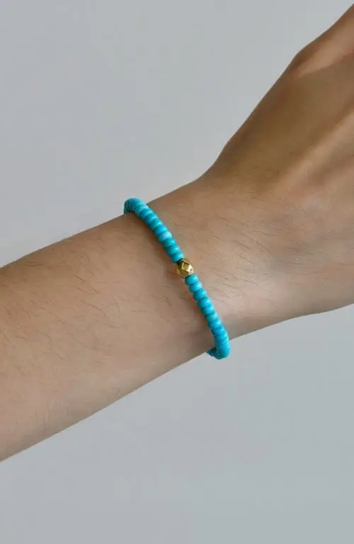 Anzie Bohème Smooth Rondelle Stretch Bracelet