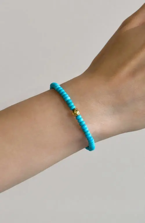 Anzie Bohème Smooth Rondelle Stretch Bracelet