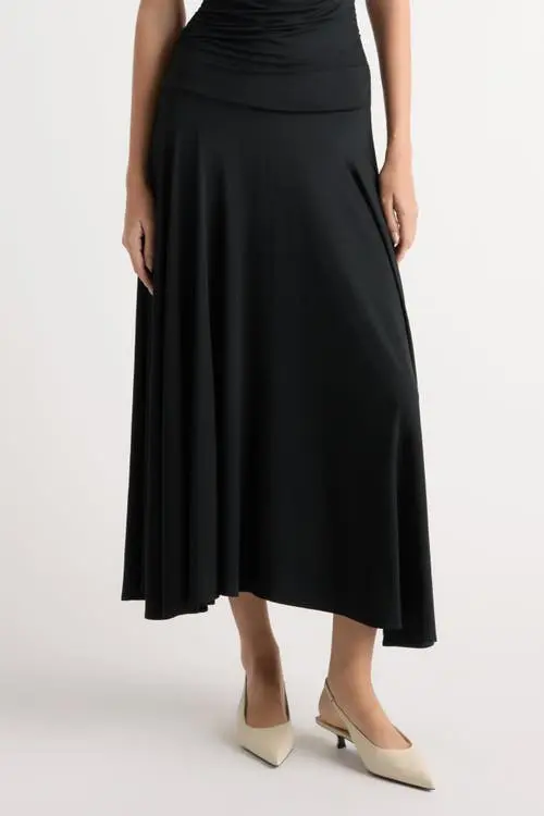 Modern Citizen Tamsin Ruched Drop-waist Maxi Dress