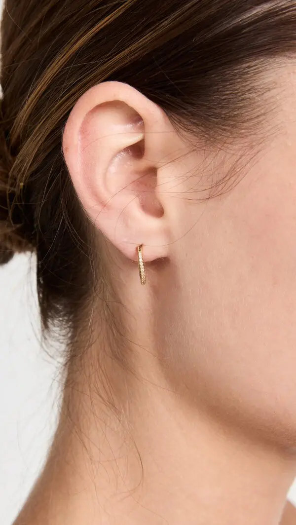 Gorjana Shimmer Huggie Earrings