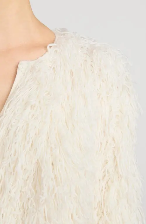 FRAME The Fringe Sweater Jacket