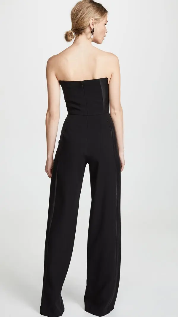 Black Halo Lena Jumpsuit - Black