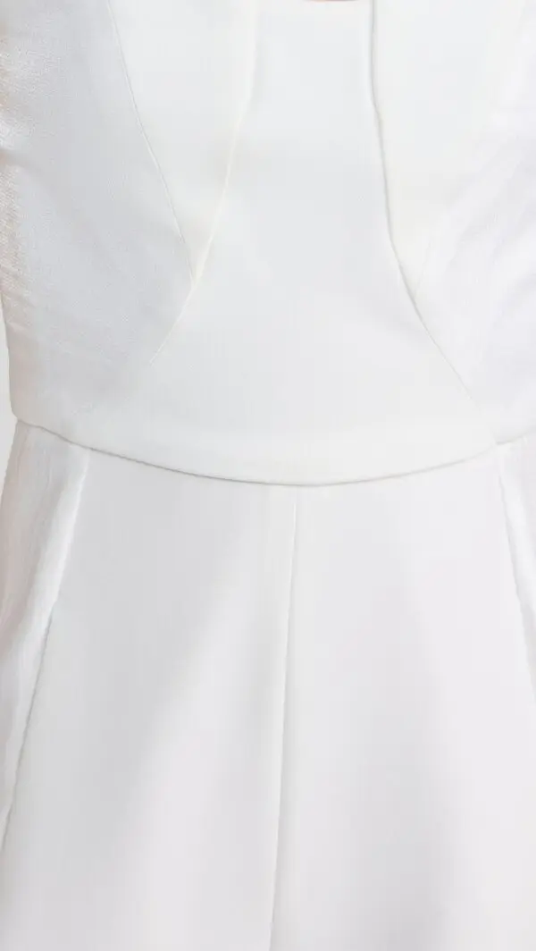 Black Halo Lena Jumpsuit - Crystal/porcelain