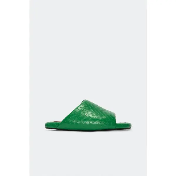SIMONMILLER Woven Bubble Slide Sandal