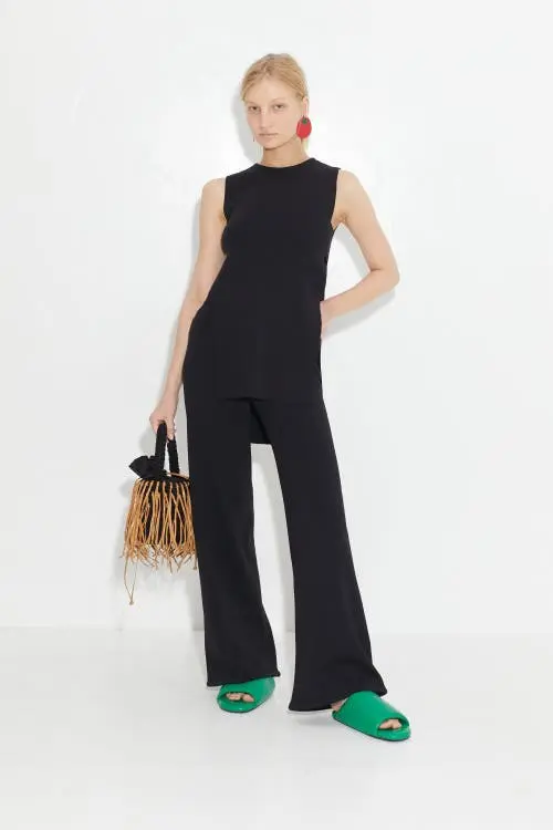 SIMONMILLER Woven Bubble Slide Sandal