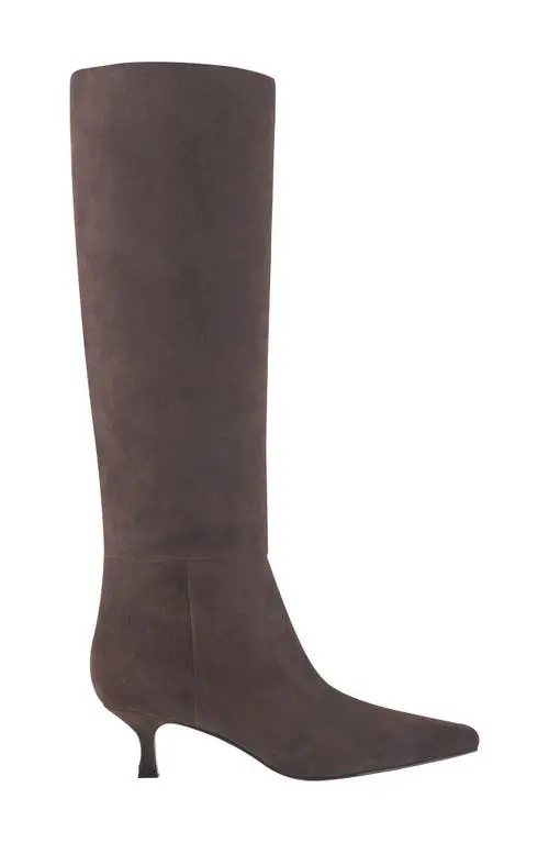 Marc Fisher Kaisley Knee High Boot - Dark Brown