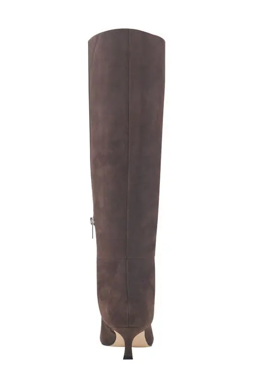 Marc Fisher Kaisley Knee High Boot - Dark Brown