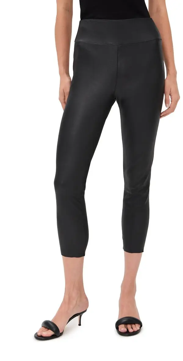 Sprwmn Capri Leather Leggings