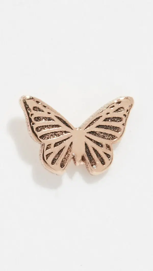 Zoe Chicco 14k Gold Butterfly Single Stud Earring - Yellow Gold