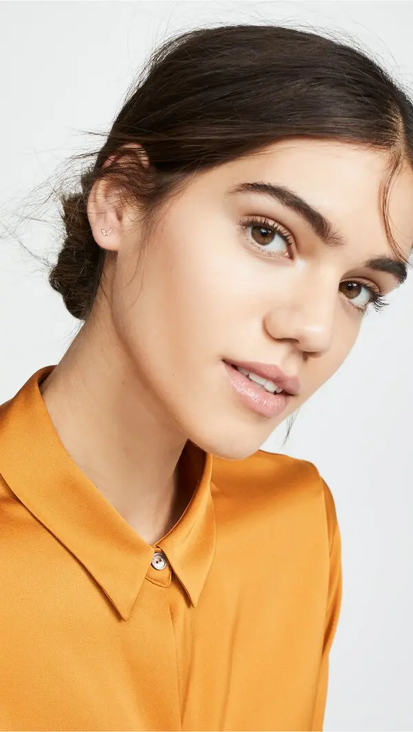 Zoe Chicco 14k Gold Butterfly Single Stud Earring - Yellow Gold