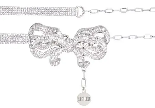 Judith Leiber Bow Baguette Belt